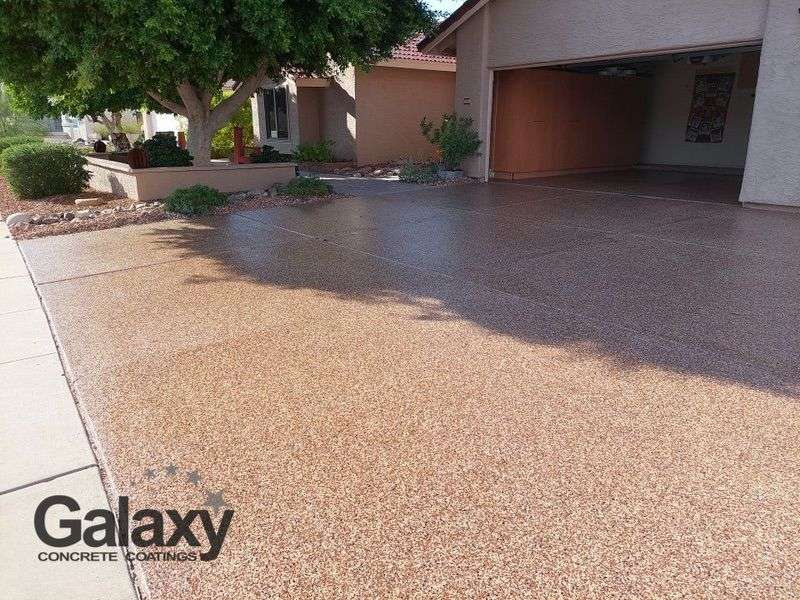 Driveway Coating - Galaxy Concrete Coatings