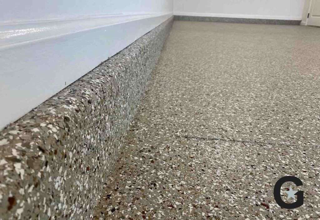 Alternatives to concrete garage floor: #1 Stunning